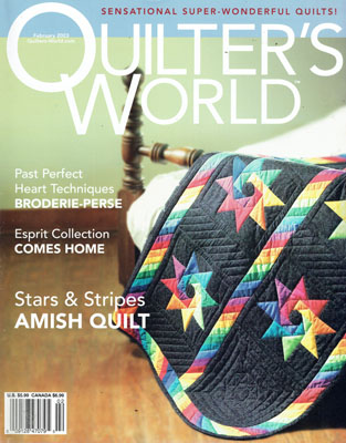 QUILTER'S WORLD Magazine Review