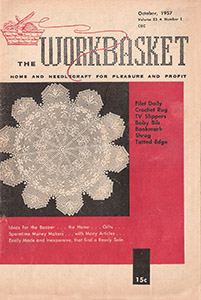 Aunt Martha's Workbasket Magazine 1950's Review